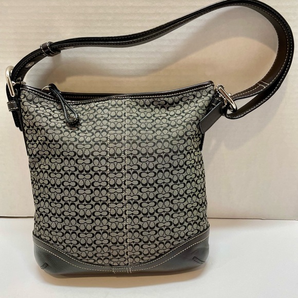 Coach | Bags | Coach Jacquard Crossbody Black | Poshmark